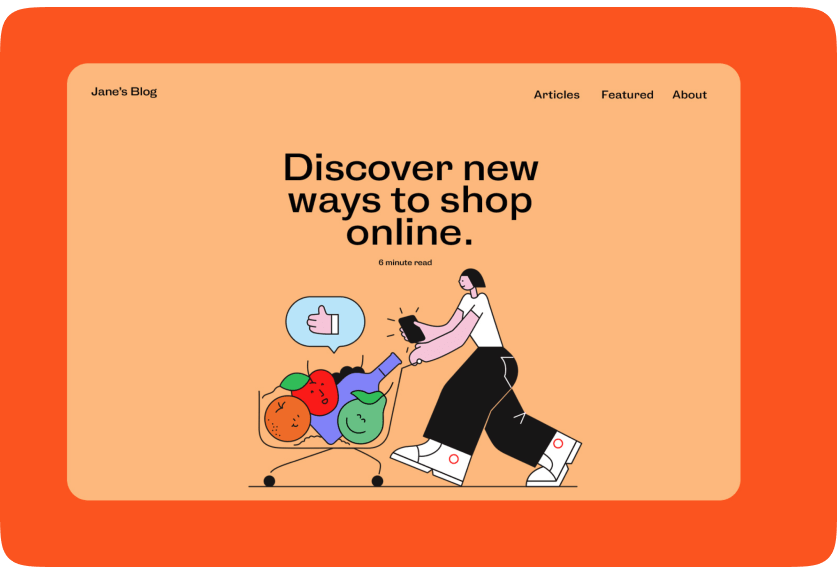 Jane Illustrations | DrawKit